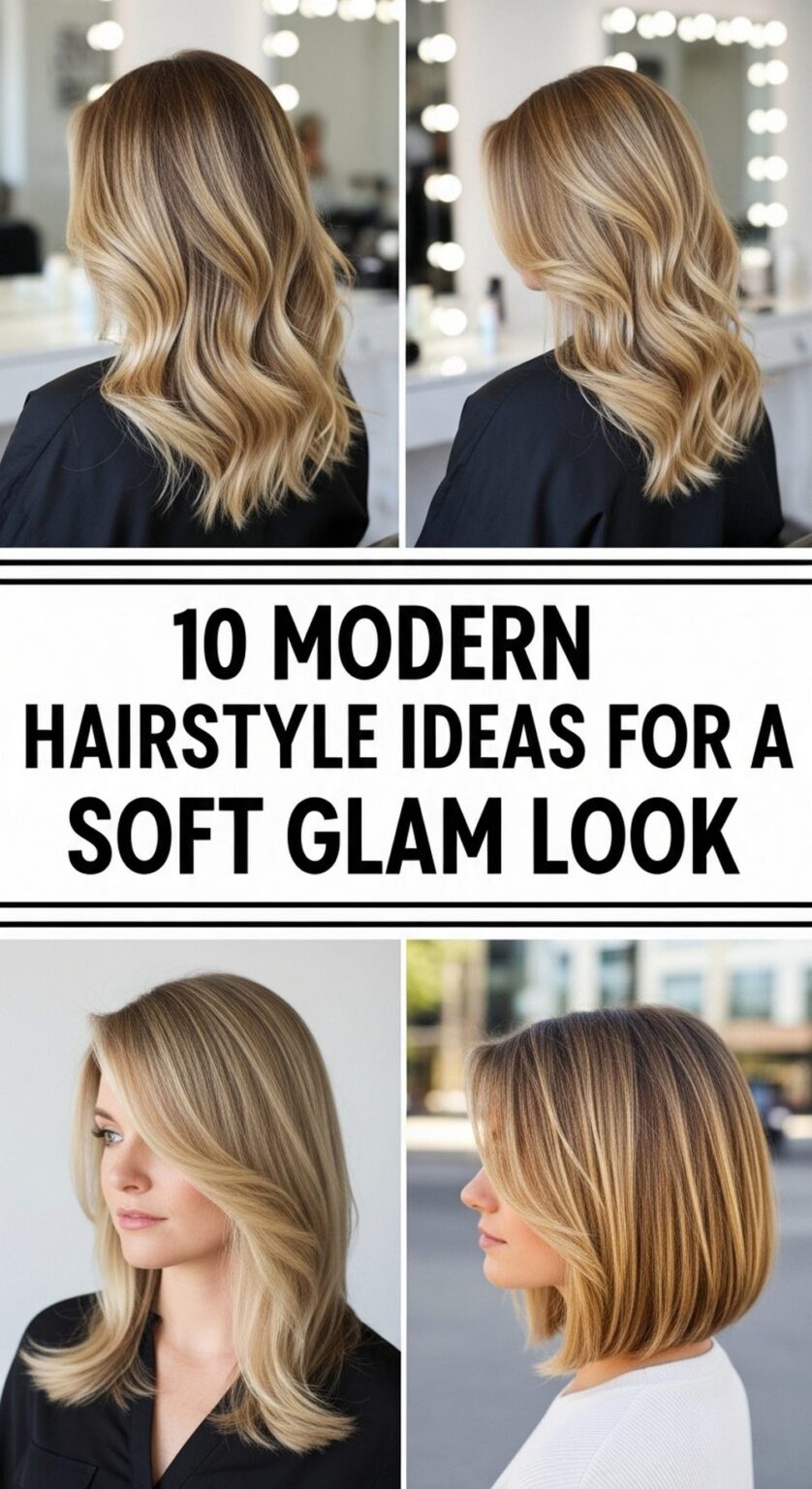 10 Modern Hairstyle Ideas for a Soft Glam Look - Cut And Curls